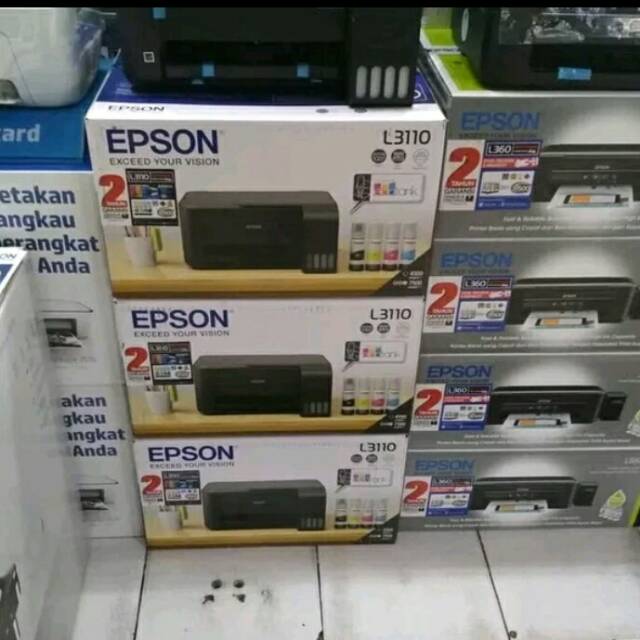 Jual EPSON L3110 PRINT SCAN COPY - PRINTER INFUS ORIGINAL | Shopee ...