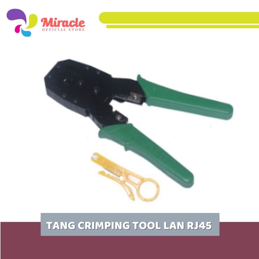 Jual Tang Crimping Tool 3in1 Lan Crimping Tool RJ45 ( 64919 ) | Shopee ...