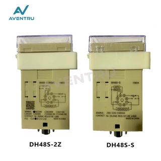 Jual DH48S-S DH48S-2Z Relay Twin Counter Digital Timer Precision Delay ...