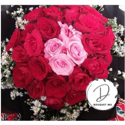 Jual buket bunga Mawar Bouquet Fresh Flower Jumbo Mawar Tangkai ...