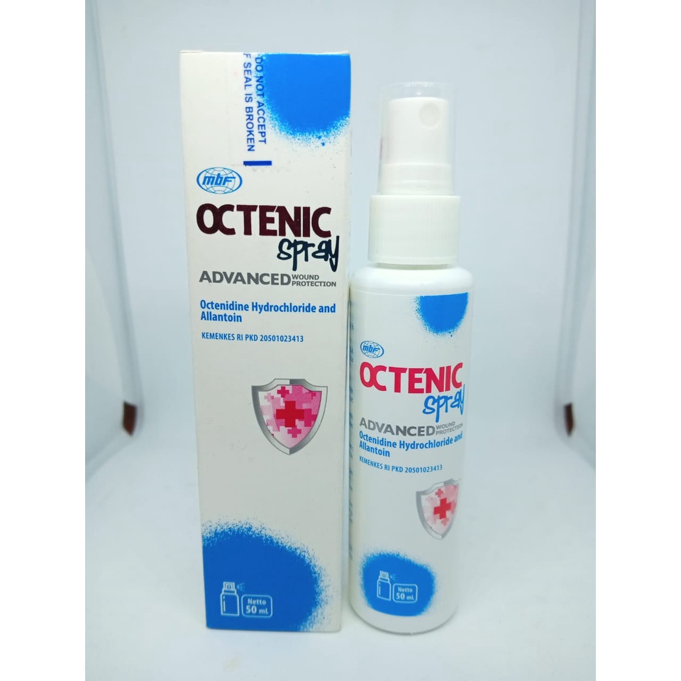 Jual OCTENIC GEL 20 GR/ SPRAY 50 ML / 250 ML membersihkan luka tanpa ...