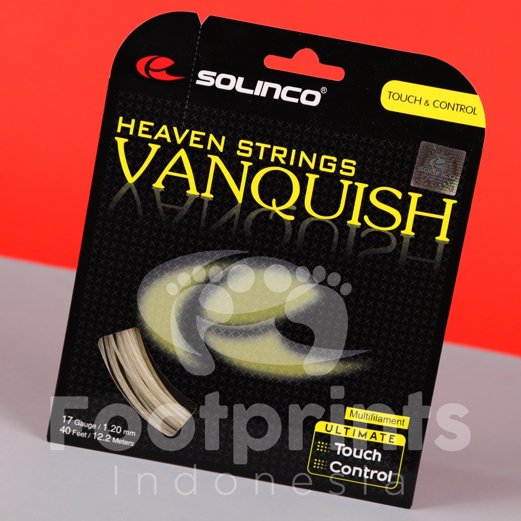 Jual Solinco Vanquish Senar Raket Tenis Tennis Strings Original ...