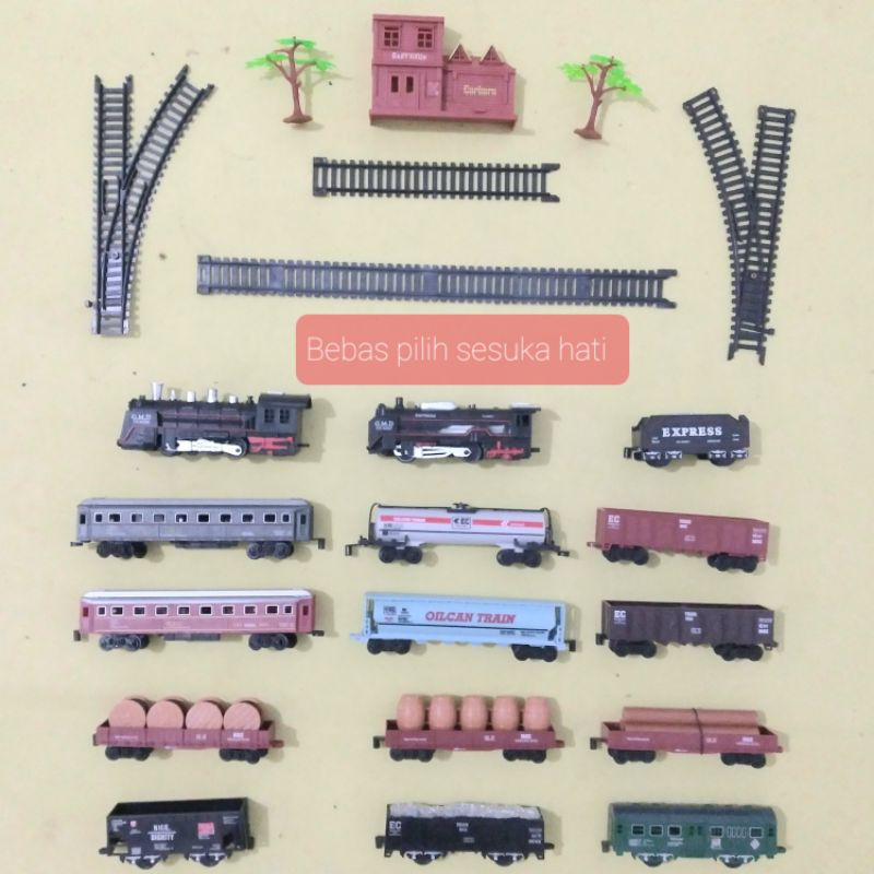 Jual Mainan Kereta Api | Rail King Accesories | Gebong Rel Lurus ...