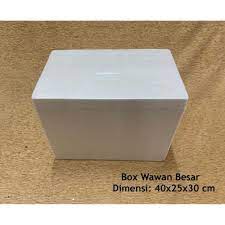 Jual Box Styrofoam Kotak Gabus Wawan Besar (5 kg) Jogja (Gojek ...