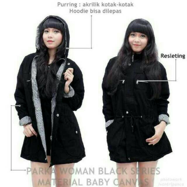 Jual jaket parka wanita | jaket parka cewek | jaket lucu cewek | jaket ...