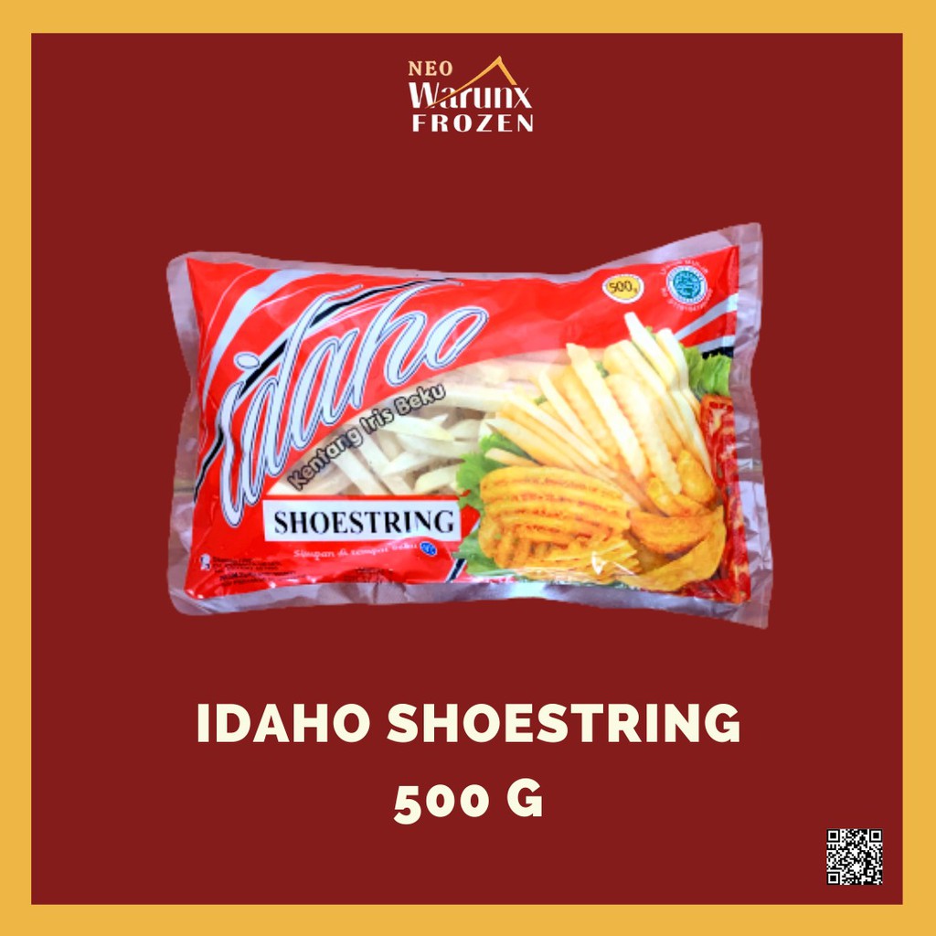 Jual Idaho Kentang Goreng Shoestring Berat 500g [HALAL] | Shopee Indonesia