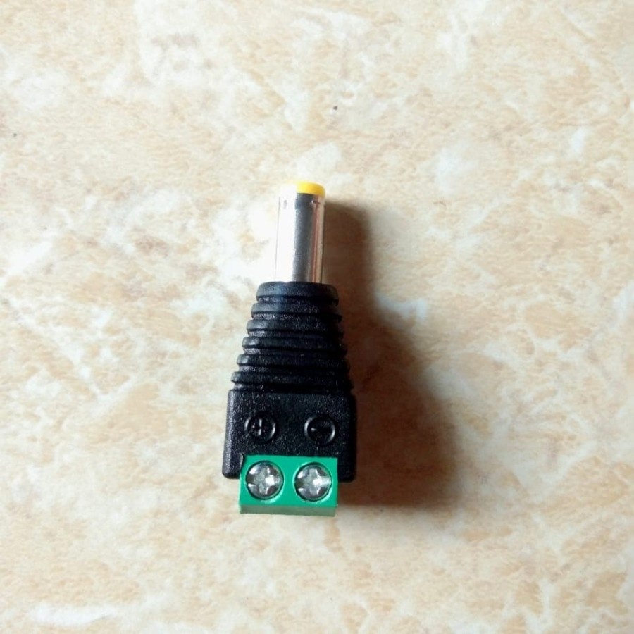 Jual Konektor DC laki Jack Conector Male CCTV Listrik Elektronik ...