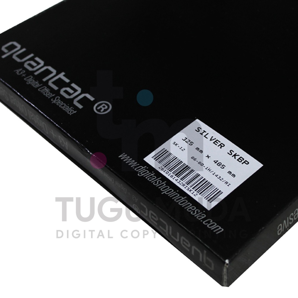 Jual Kertas A3+ Sticker QUANTAC Vinyl Metallize Silver SKBP-1PACK ...