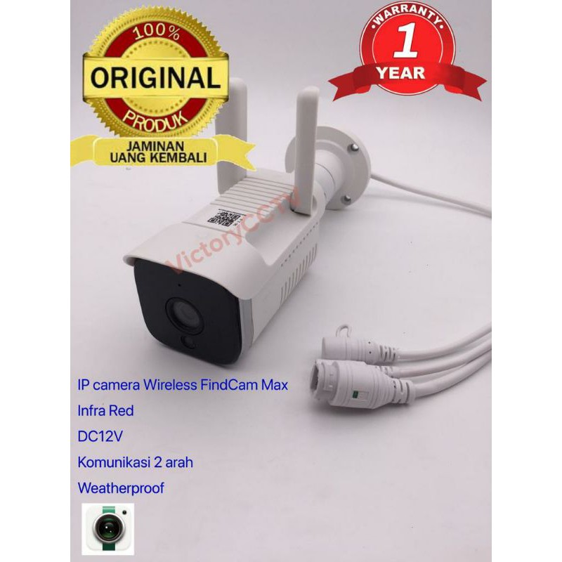 Jual Ip camera Findcam Max 2MP, two way talk, onvif | Shopee Indonesia