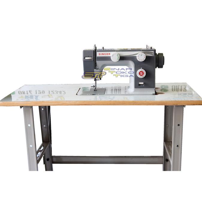 Jual Ready Stock Free Meja Kaki Singer 984 Mesin Jahit Semi Portable ...