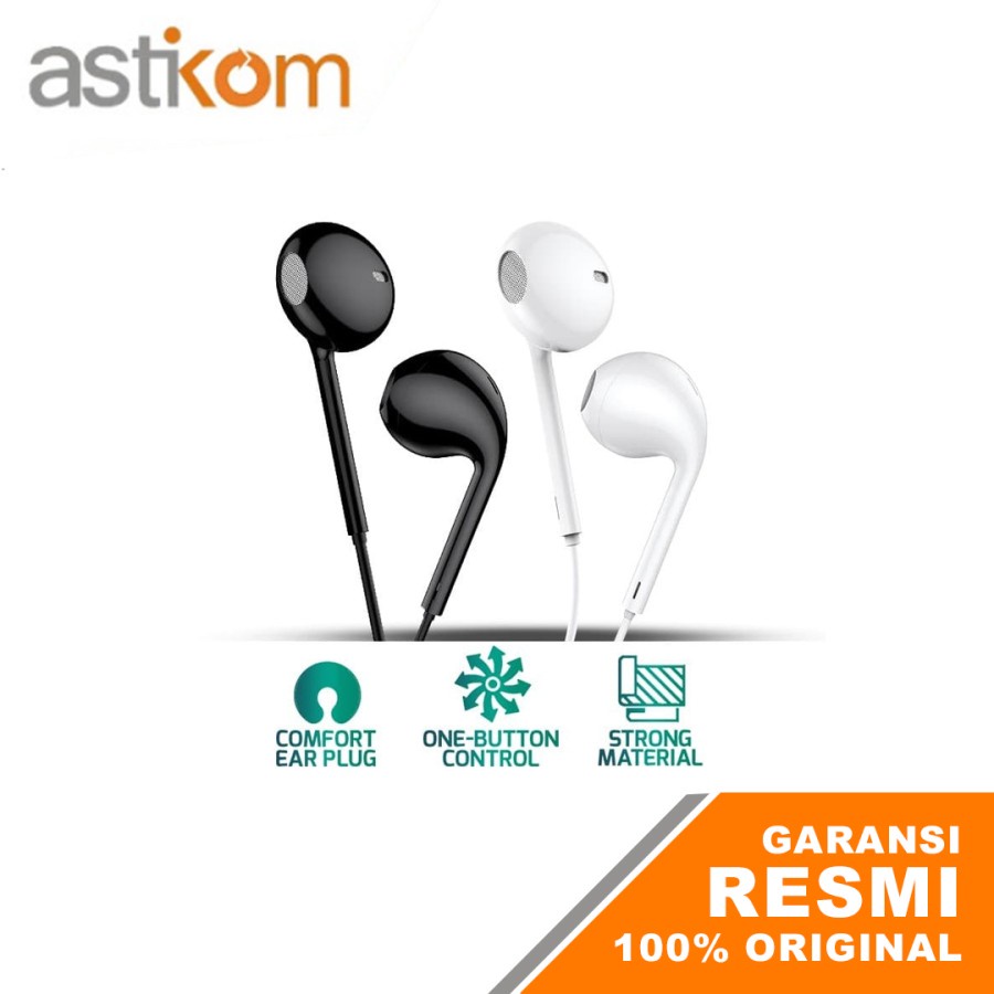 Jual Headset Earphone Robot RE10 Wired Android iPhone Original | Shopee ...