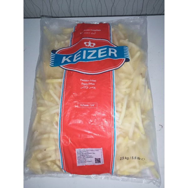 Jual kentang Goreng Frozen 2,5Kg | Shopee Indonesia