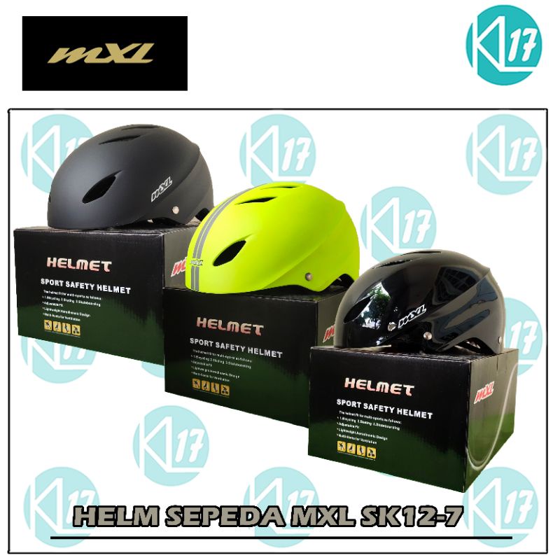 Jual Mxl Helm Sepeda Sk12 All Size Helm Sepeda Mtb Bmx Folding Roadbike
