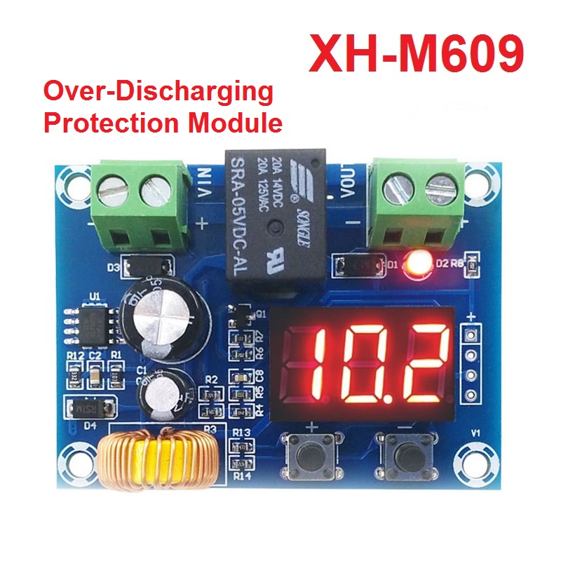 Jual Low Voltage Disconnect Baterai Battery Charging Control Module ...