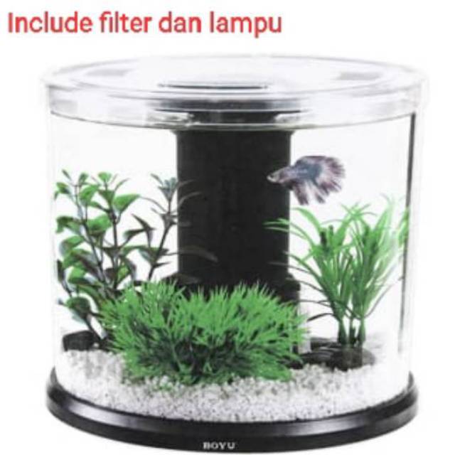 Jual boyu aquarium bulat bahan akrilik | Shopee Indonesia