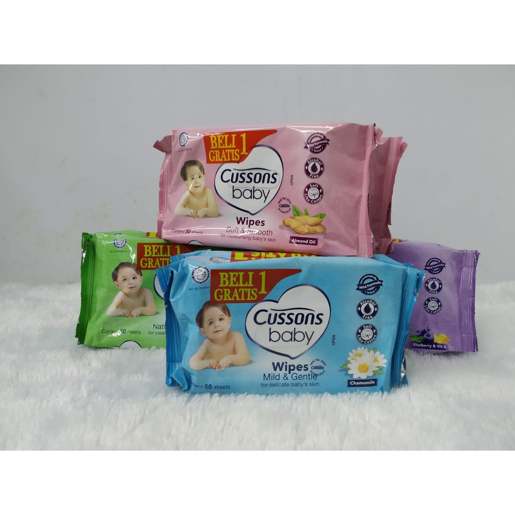 Jual Tisu Basah Cussons Beli 1 Gratis 1 | Shopee Indonesia