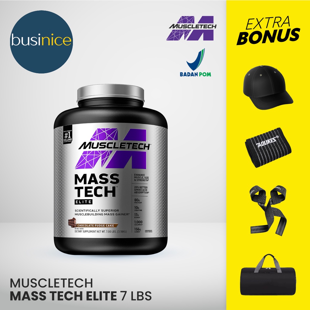 Jual Muscletech Masstech 7 Lbs Gainer NOT Serious Mass | Shopee Indonesia