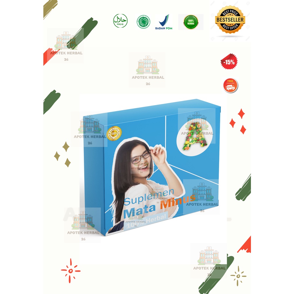 Jual Suplemen Mata Minus Terbaru Paling Ampuh dan Aman BPOM By Apotek ...