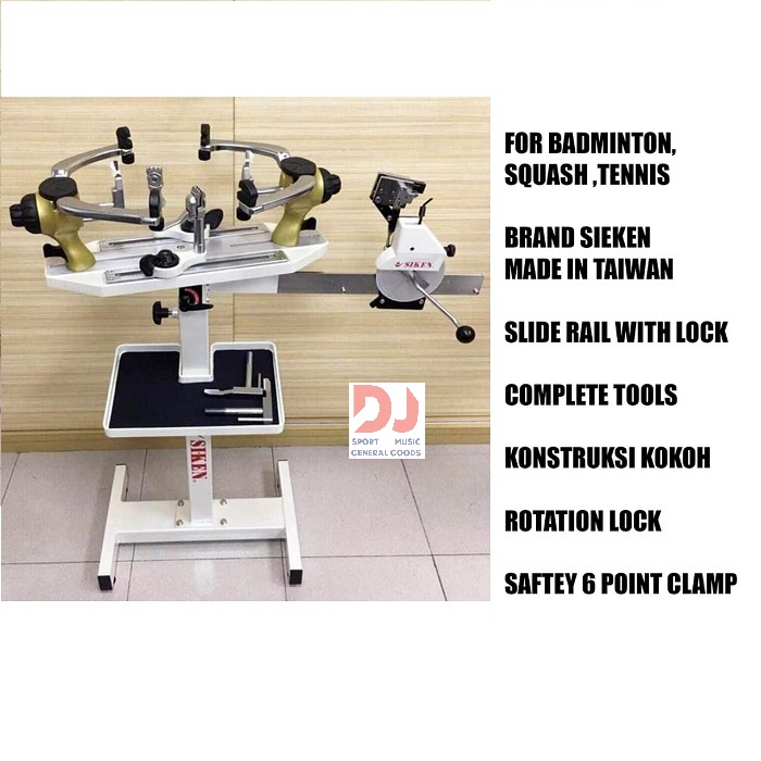 Jual MESIN SENAR / STRINGING MACHINE, 6 CLAMP, SIKEN | Shopee Indonesia