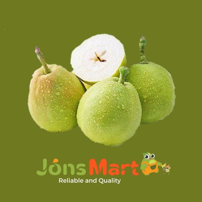 Jual Jonsmart Pir Xianglie / Pear Xiang Lie Fresh Manis 1kg(Isi 6-7buah ...