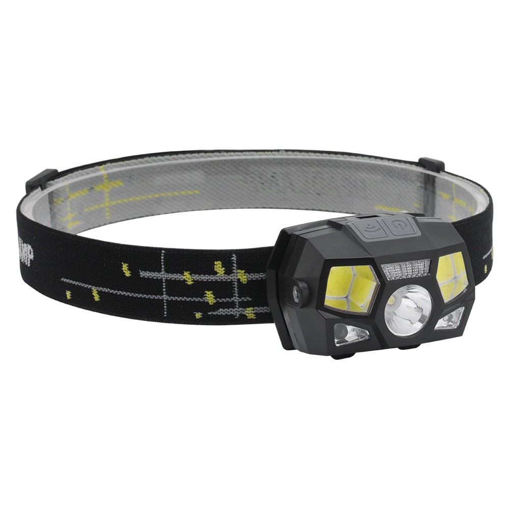 Jual TaffLED Senter LED Kepala Headlamp Flashlight Rechargeable USB ...