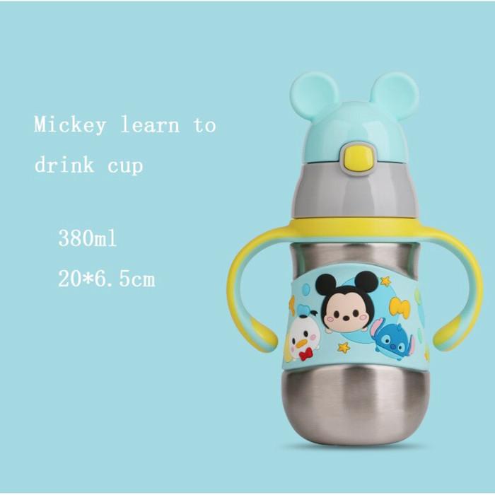 Jual Disney ORGINAL Mickey Mouse Termos learning drinking 480ml -5303 | Shopee Indonesia