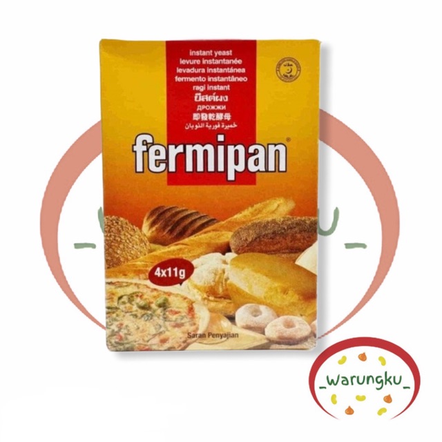 Jual Fermipan Instant Yeast 11gr per sachet | Shopee Indonesia