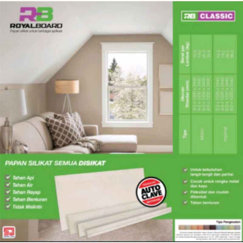 Jual Royalboard 6mm 1200x2400/royal 6mm/grcboard/grc/royal/grc 6mm/RB ...