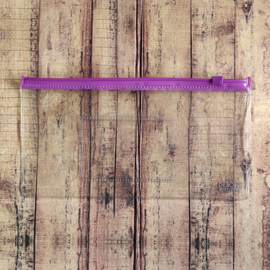 Jual Map Plastik Ziplock Debozz A6 - Zipper Bag Tahan Air A6 - Map ...