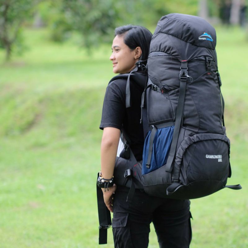 Jual Tas Ransel Gunung / Carrier Mendaki Gunung Rivermount 60 Liter ...