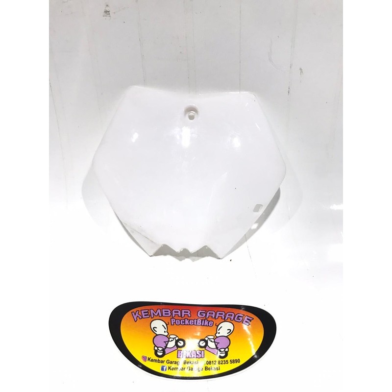 Jual Papan Nomer Start Number Plate Motor Mini 50cc Mini Trail MC-69 ...