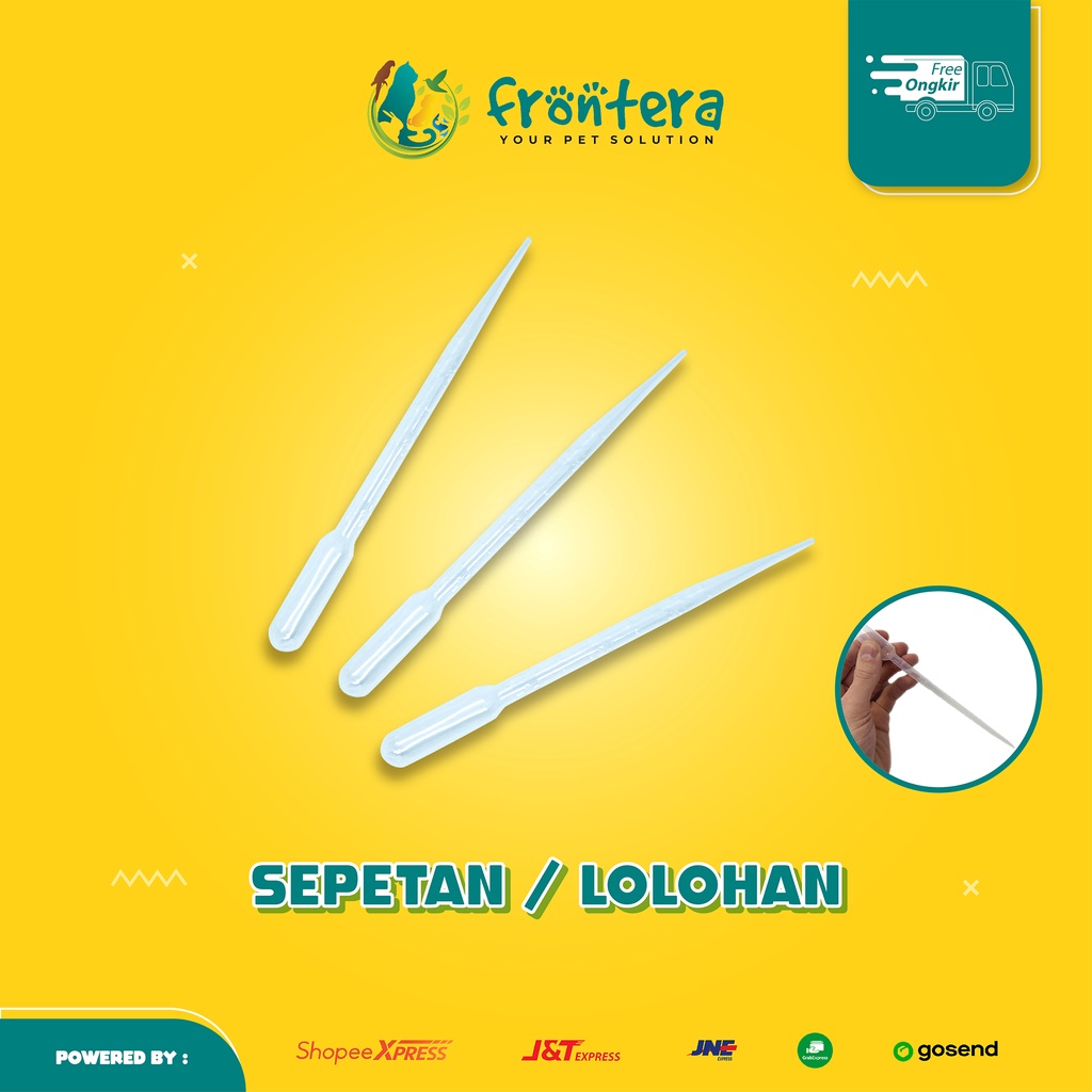 Jual PIPET PLASTIK 3 ml Pipet Drop Pipet Tetes Pipet Kucing Hamster ...