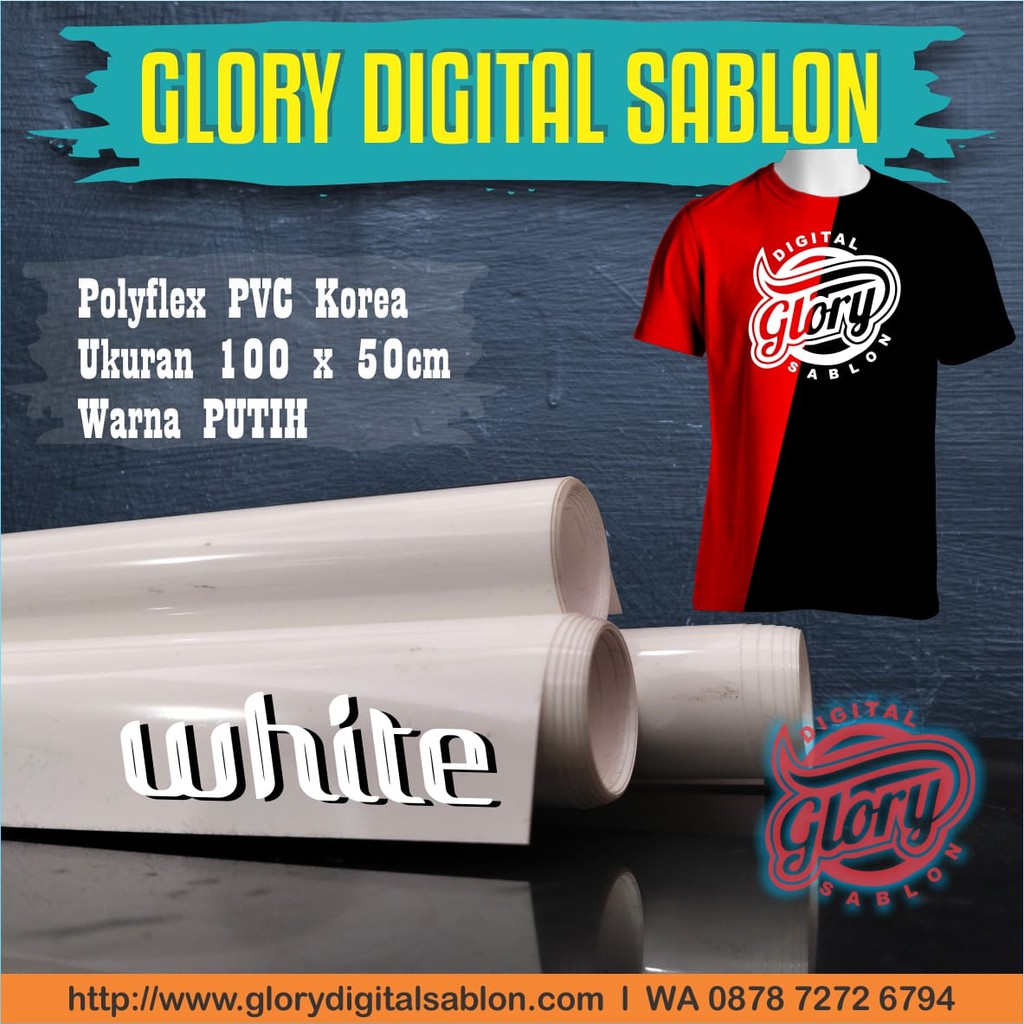 Jual Polyflex Pvc - White | Shopee Indonesia