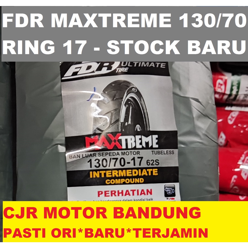 Jual Ban FDR MAXTREME 130/70 ring 17 Ban Motor Supermoto Sport Touring Trail Semi Offroad ...
