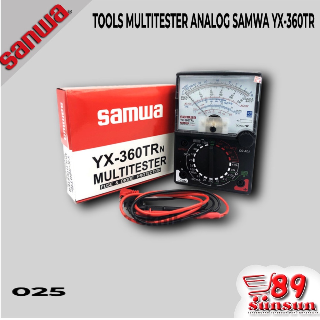 Jual TOOLS MULTITESTER ANALOG SAMWA YX-360TR | Shopee Indonesia