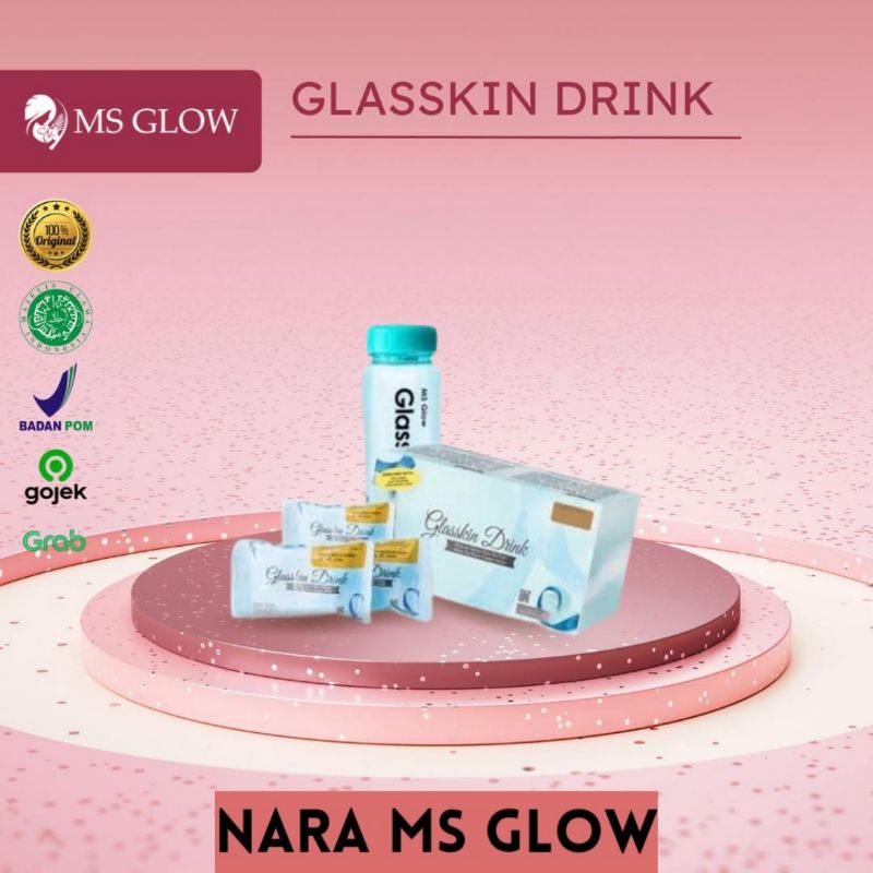 Jual MS GLOW GLASKIN DRINK (Membantu mencerahkan Kulit, menjaga ...
