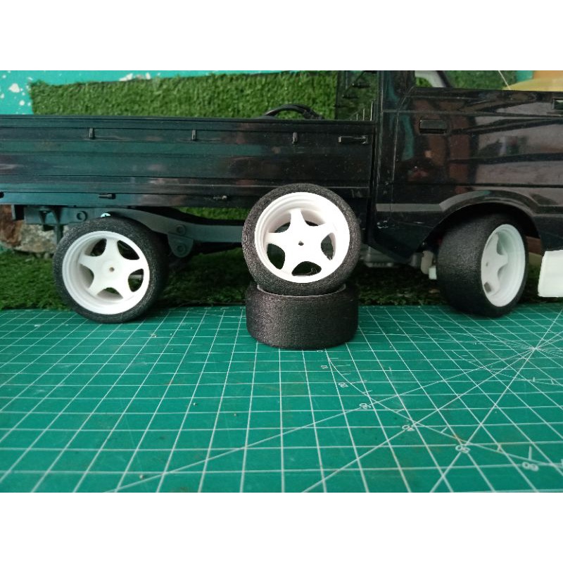 Jual Velg + ban drift wpl d12-d42 | Shopee Indonesia