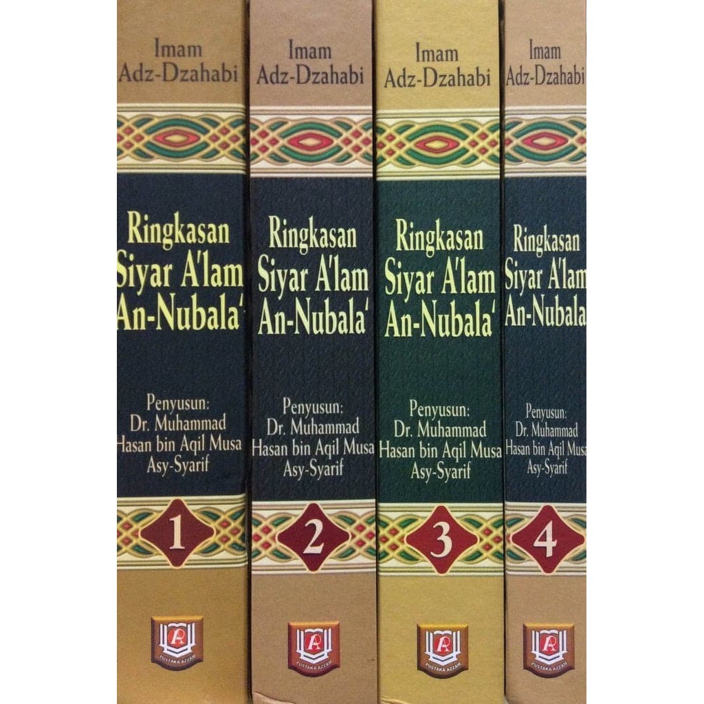 Jual Ringkasan Siyar Alam An Nubala 1 Set 4 Jilid - Pustaka Azzam ...