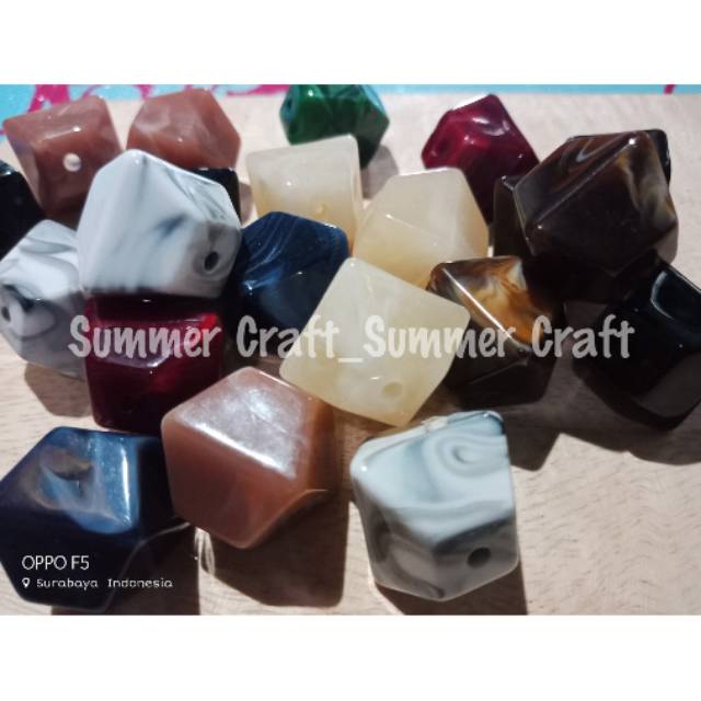 Jual Akrilik Variasi Kubus Marmer | Shopee Indonesia