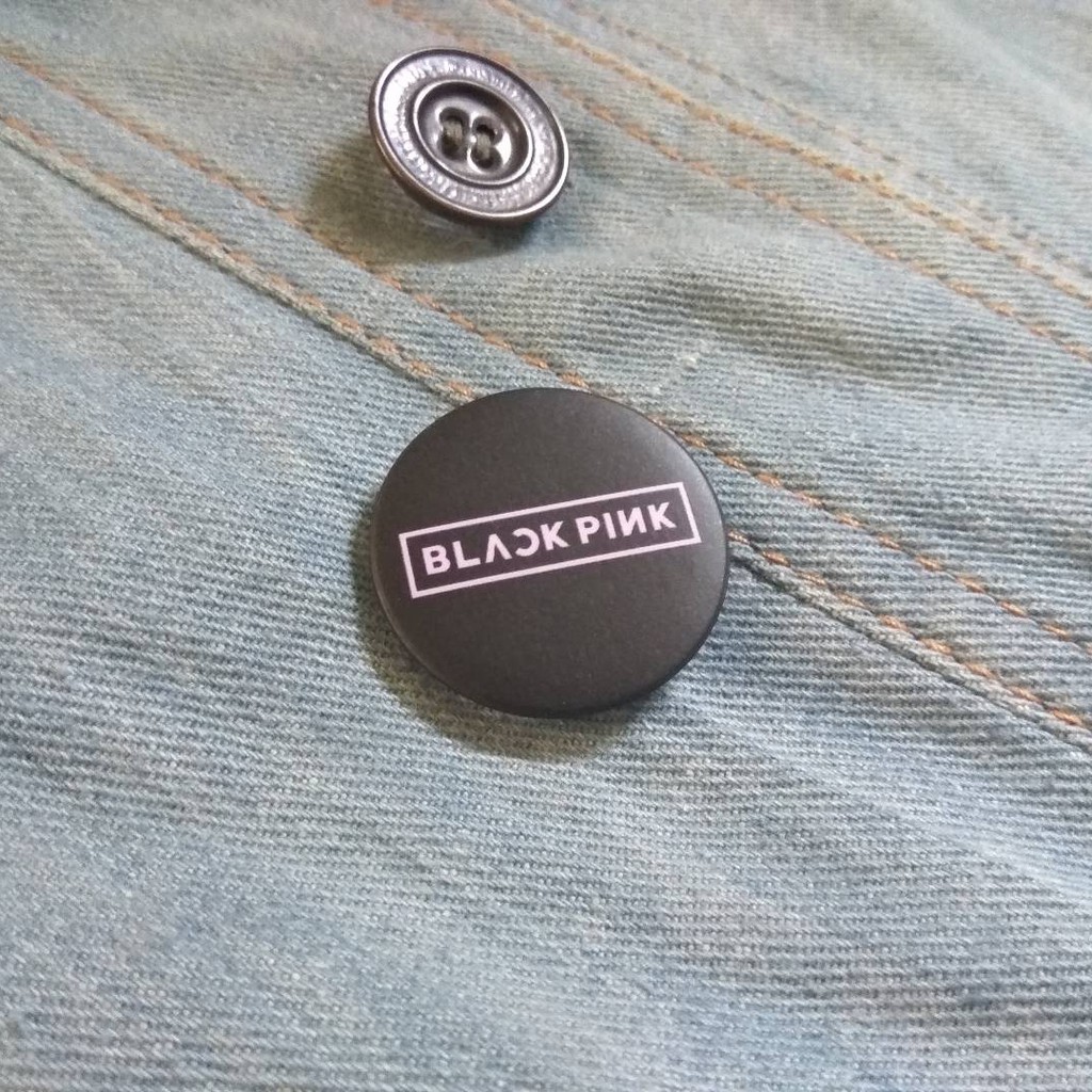 Jual Black Pink KPOP Pin 32mm | Shopee Indonesia