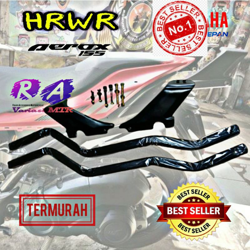 Jual Breket top box aerox HRWR yamaha aerox givi kappa universal ...