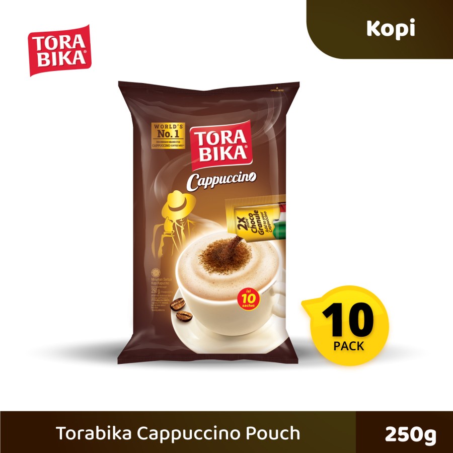 Jual MAYORA KOPI TORABIKA CAPPUCINO @25 GR RENCENG - 10 SACHET | Shopee ...