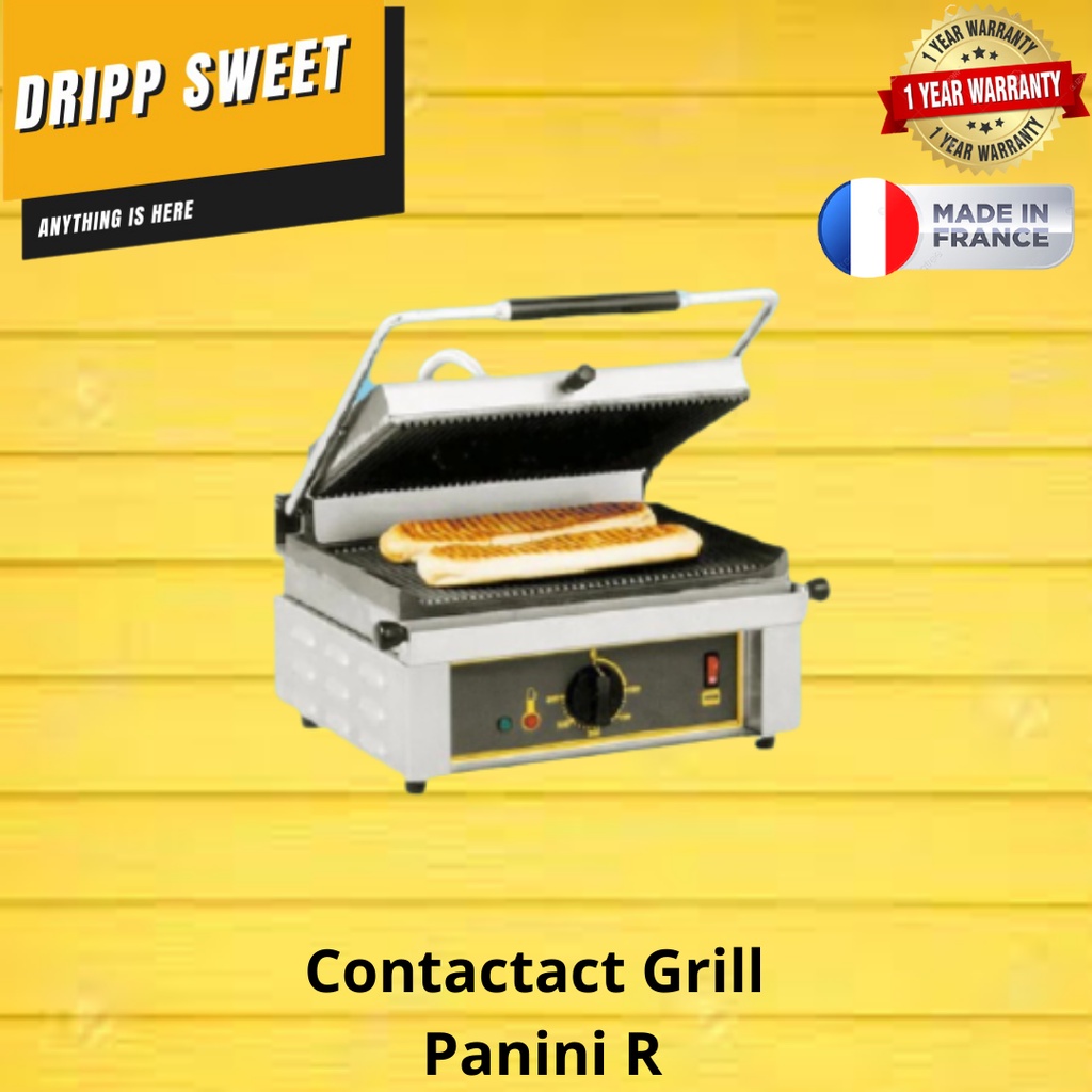 Jual Roller Grill Panini Machine Sandwich Make | Shopee Indonesia