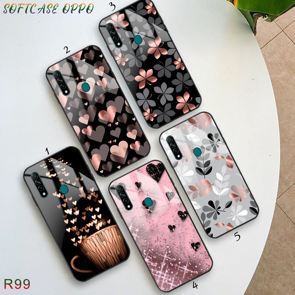 Jual R99 Case Kilau Softcase Acrylic Oppo A31 Reno 4 4f A52 92 A1k