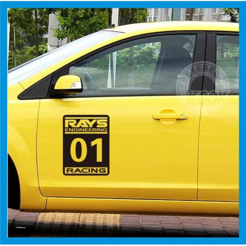 Jual Stiker Cutting Nomor Racing bisa costum logo dan angka | Shopee ...