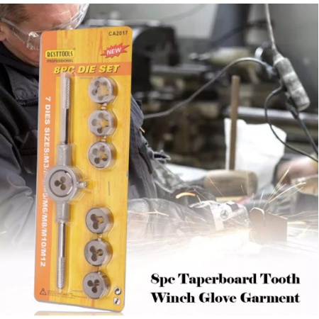 Jual Hand Tap Drill Bits Set 8 pcs Mata Bor Pembuat Ulir Drat Baut Sekrup. | Shopee Indonesia