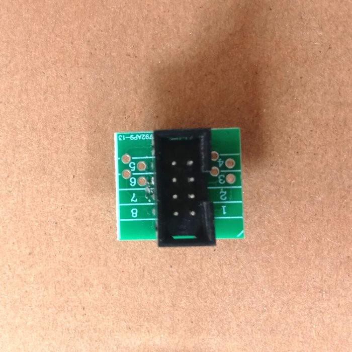 Jual socket spi bios flash sop8 8pin dip soket | Shopee Indonesia