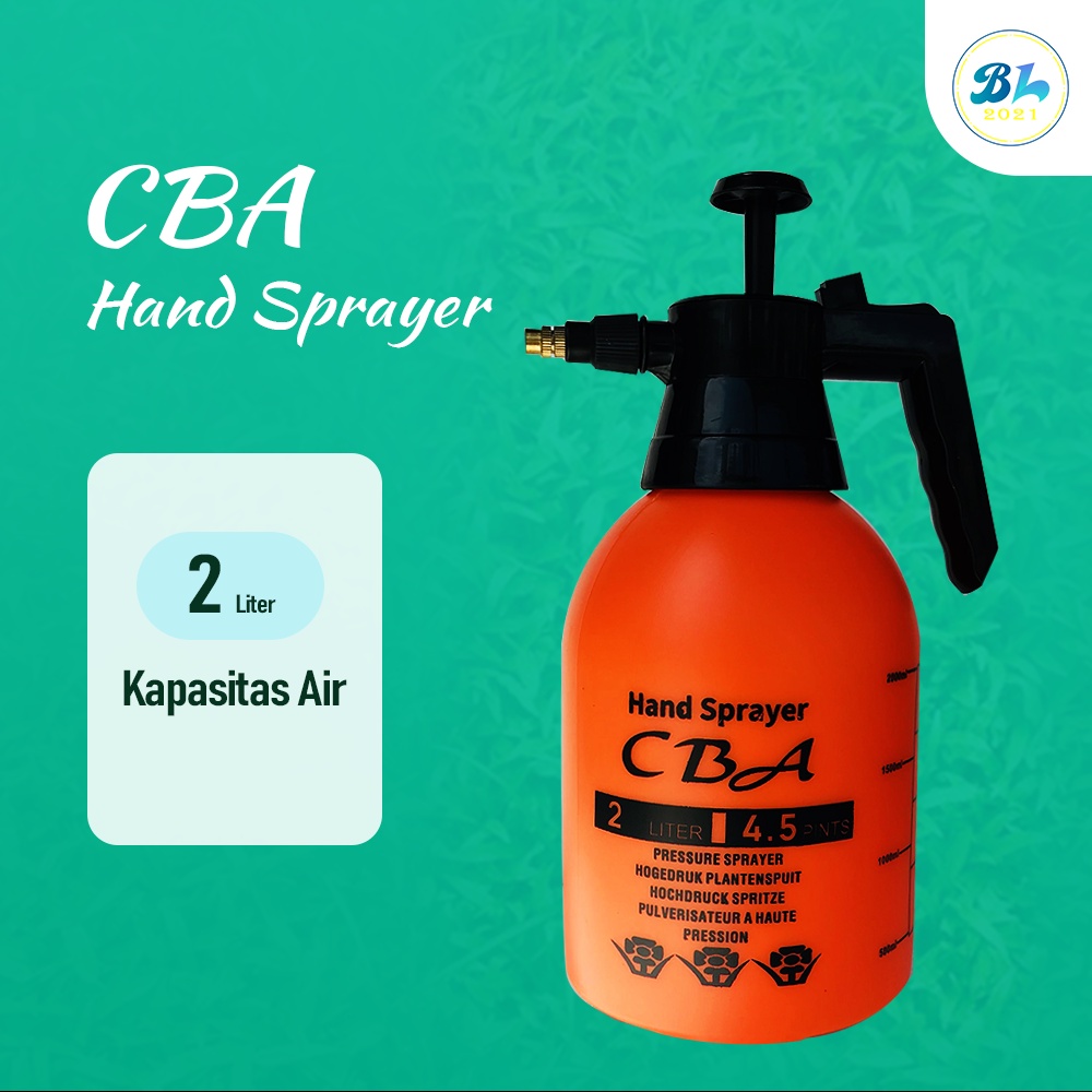 Jual Sprayer Penyemprot Tanaman CBA Pressure Sprayer Kapasitas 2 Liter ...