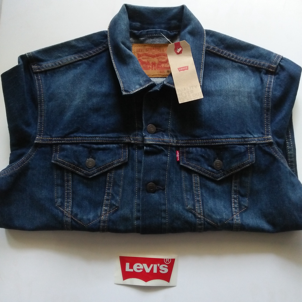 Jual Levis Trucker Jacket Original Fit Mugo 72334-0141 | Shopee Indonesia