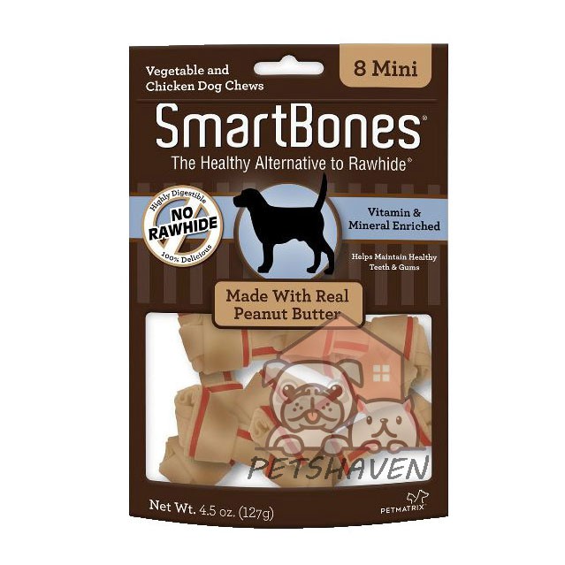 Jual SmartBones Mini - Smart Bones 8 PK DOG SNACK TREATS CEMILAN ...